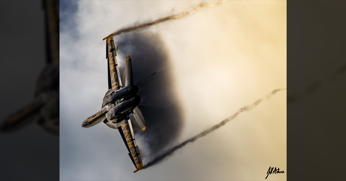 Dark Vapor - Blue Angels Wall Art - JK Adams Photography