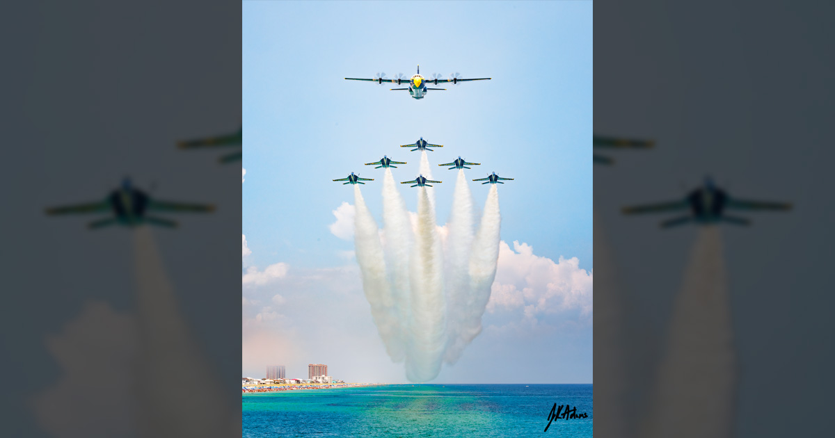 Fat Delta - Blue Angels Wall Art - JK Adams Photography