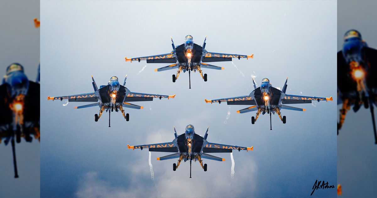 Dirty Diamond - Blue Angels Wall Art - JK Adams Photography